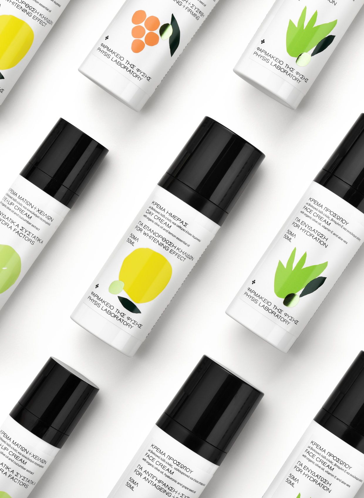 Physis Laboratory, facial creams - Caparo design crew