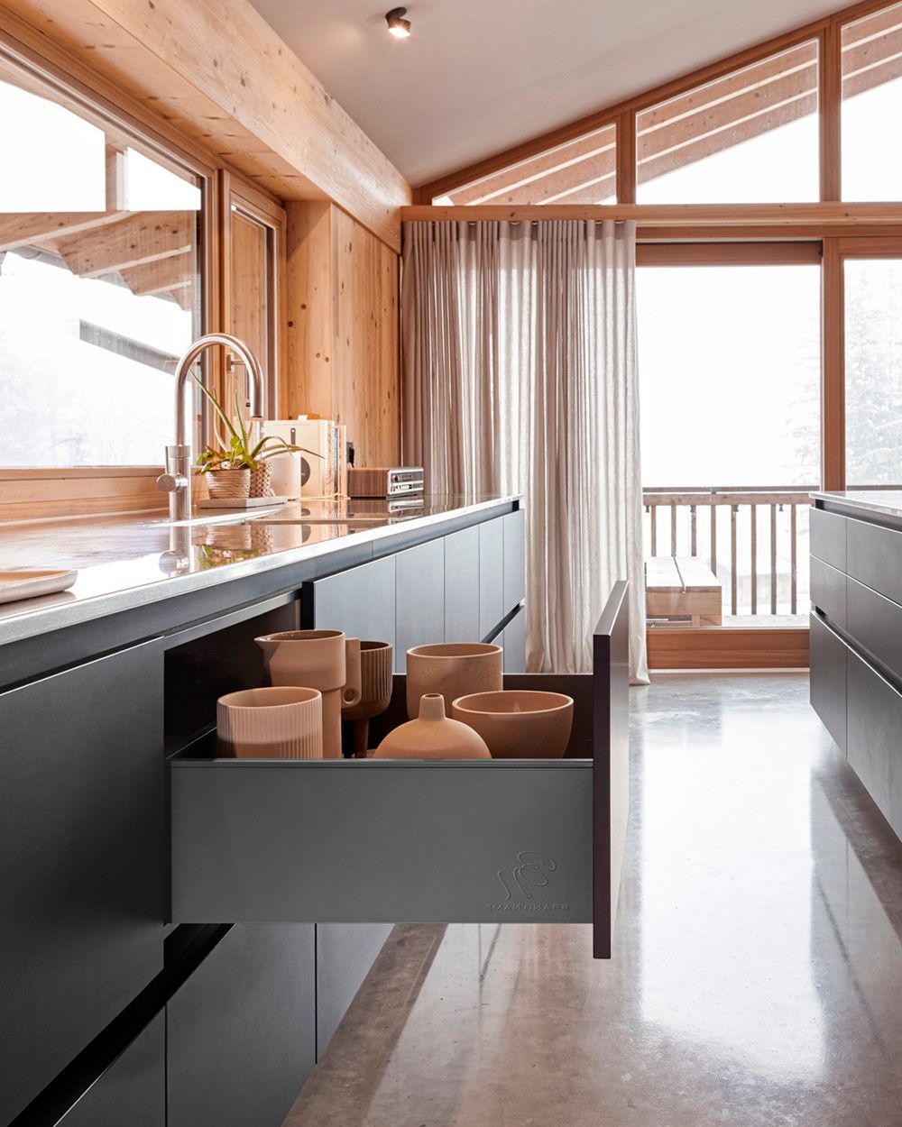 LEGRABOX Pure Drawers by BLUM at Mebel Arts - Aesthetic and Functional Excellence