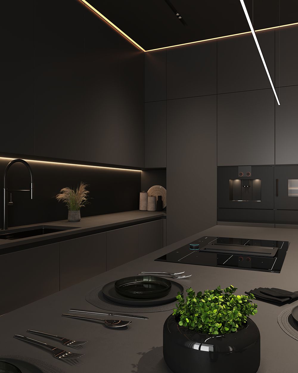 Basalt Kitchen Furniture Series by Mebel Arts - Elegance & Innovation